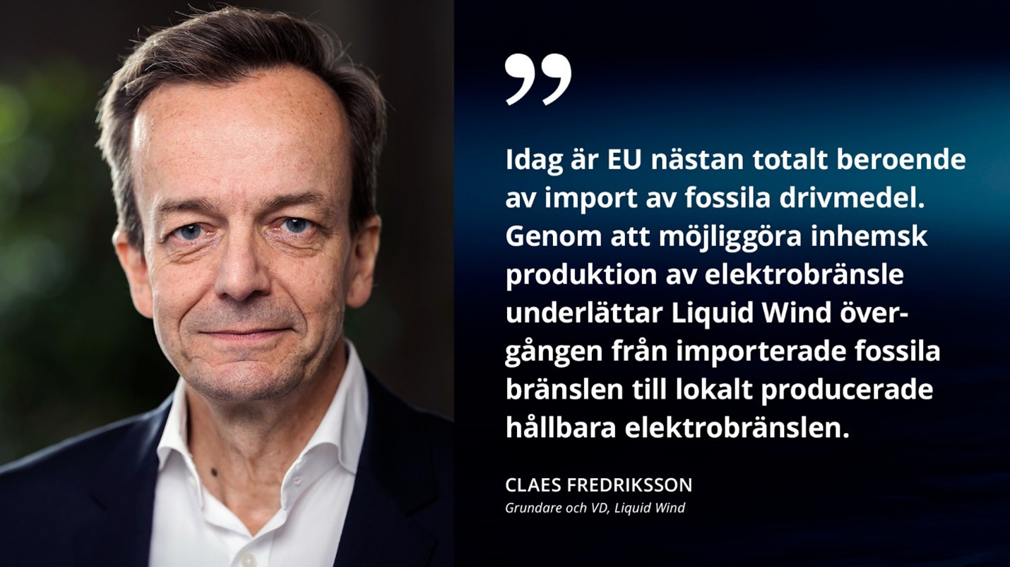 Liquid Wind: ”Sverige på väg att tappa ledarskapet” - Svensk Vindenergi